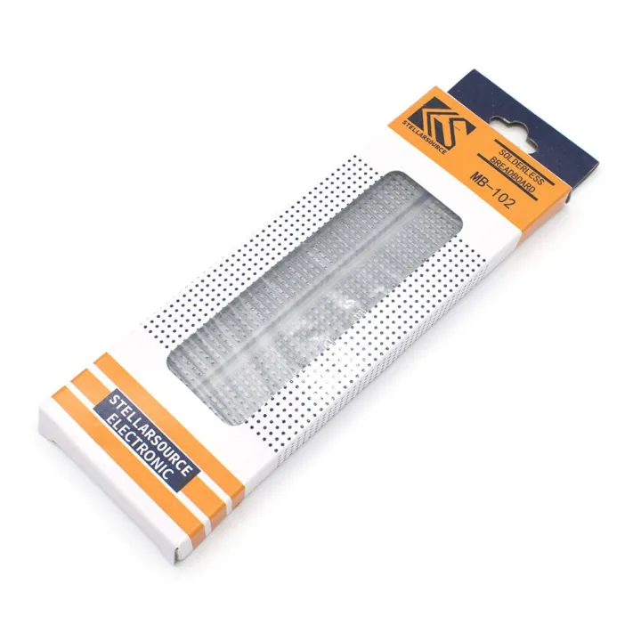 3.3V/5V MB102 Breadboard power module+MB-102 830 points Solderless Prototype Bread board kit +65 ...