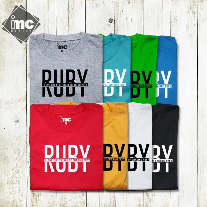 IMCee STORE RUBY Mobile Legend Design Tshirt | Lazada PH