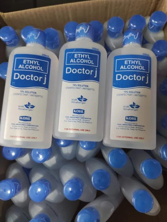 Doctor J Ethyl Alcohol 500 ml 70 % Solution ( 5 PCS PROMO PACK ...