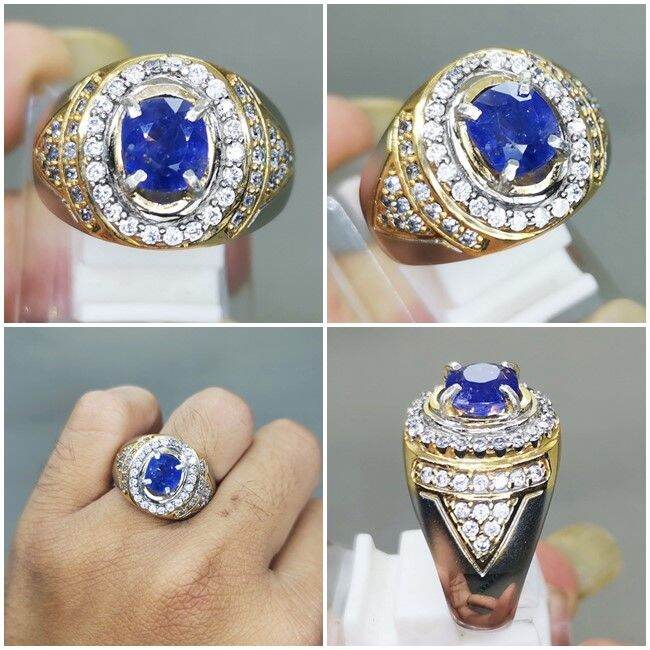 Batu Blue Safir Selon Harga