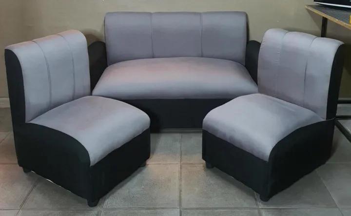 sala set light grey fabric | Lazada PH
