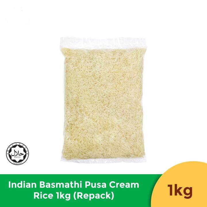 Basmathi Cream Rice Product Of India 1kg . | Lazada
