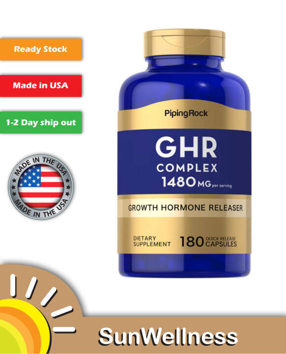 Ready Stocks GHR - Growth Hormone Releaser Complex, L-Arginine, L ...