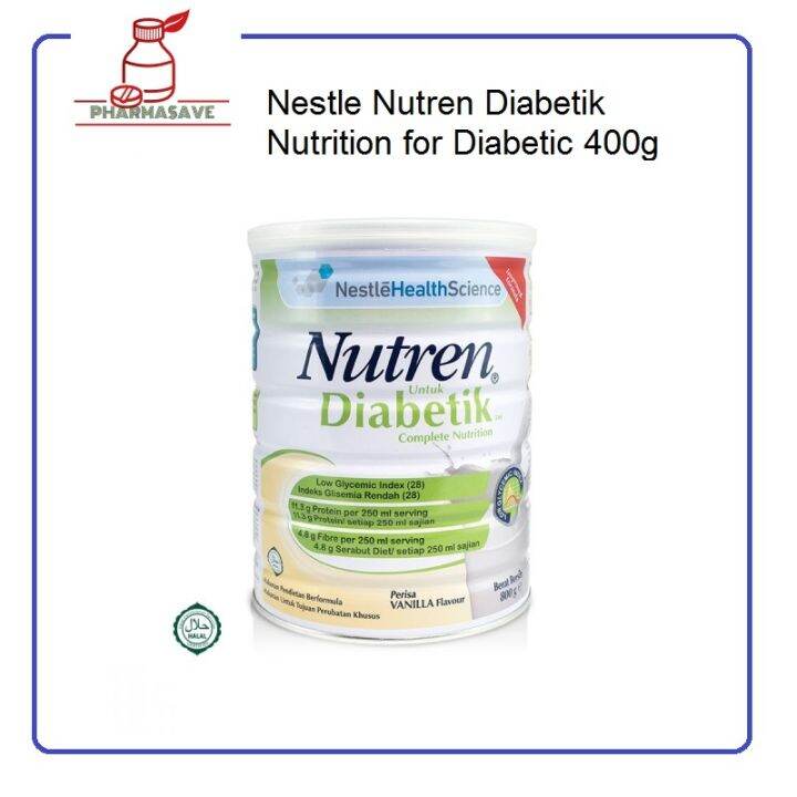 Nestle Nutren Diabetik Nutrition for Diabetic 400g | Lazada