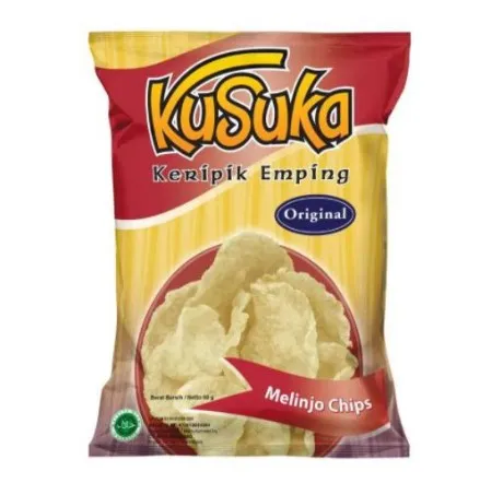 Kusuka Keripik Emping Melinjo 50g di Indonesia Favorite Snacks Melinjo Chips | Lazada PH