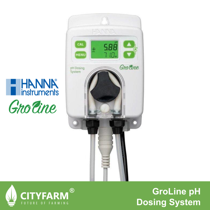 Hanna Instruments GroLine pH Dosing System Auto Doser pH Meter HI ...