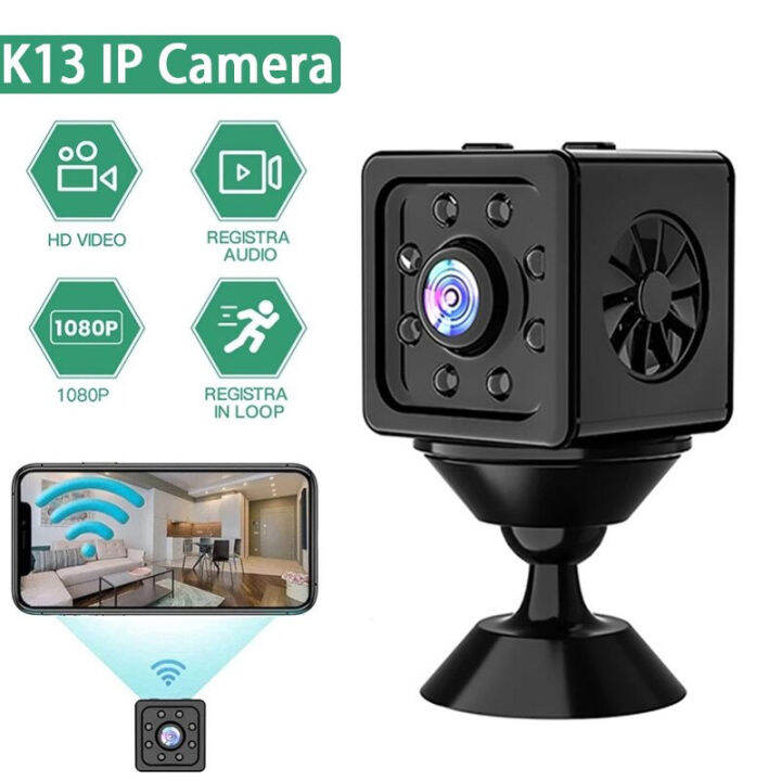 Kamera CCTV Mini Full HD 1920 x 1080 dengan Teknologi WiFi Memiliki ...