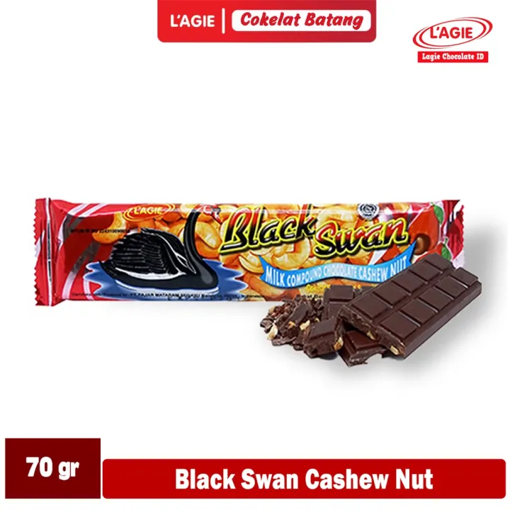 L'agie Cokelat Kacang Mete Black Swan Cashew Nut 70gr | Lazada Indonesia