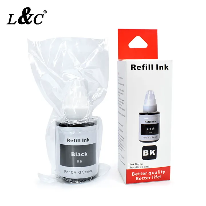 GI790 GI890 Dye Ink Refill Ink Compatible for Canon Printer G1000 G2000 ...