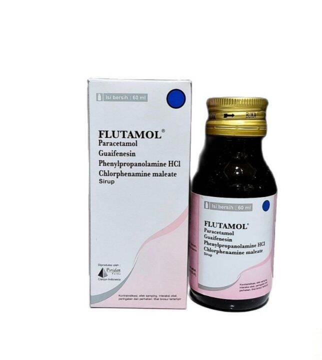 Flutamol Syr | Flutamol Sirup 60 ml | Asli Flutamol Syrup 60 ml / Untuk ...