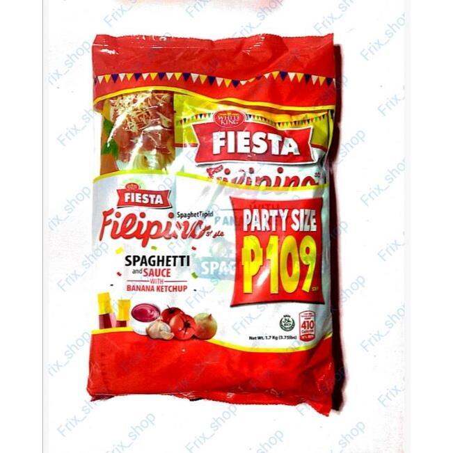 Fiesta Filipino Style Spaghetti and Sauce Tipid Pack 1.7kg | Lazada PH