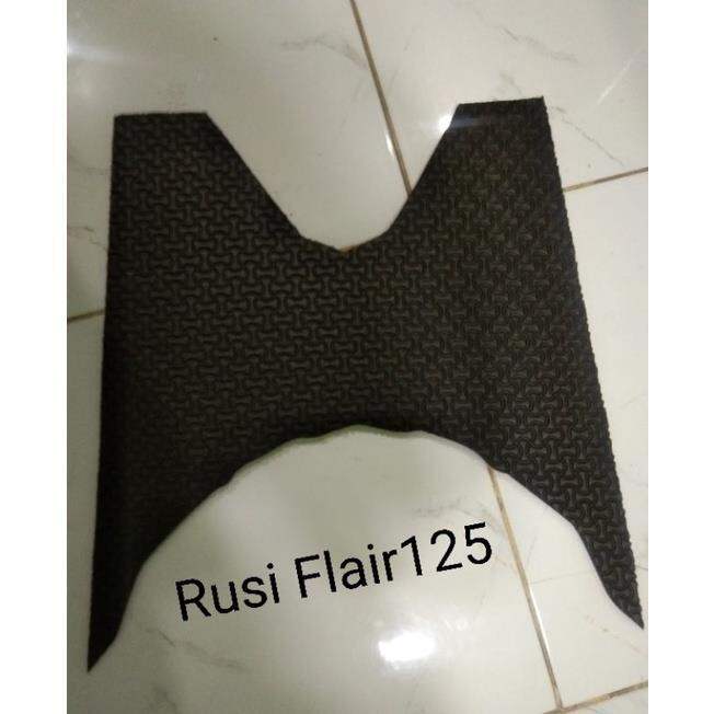RUSI FLAIR 125 RUBBER MATTING raincoat motor accesories universal cover ...
