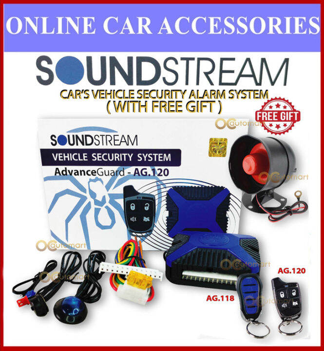Free Siren Soundstream 13 Pin Car Alarm Advance Guard Car Alarm Vehicle ...