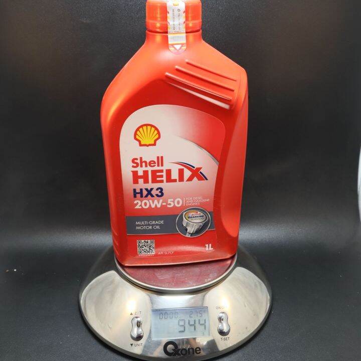 OLI SHELL HELIX HX3 20W50 1 LITER | Lazada Indonesia