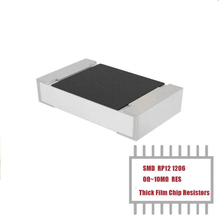 MY GROUP Resistors 1000PCS RP12 0.25W 200V 400V 0 Ohms 1K 10K 100K 200K ...