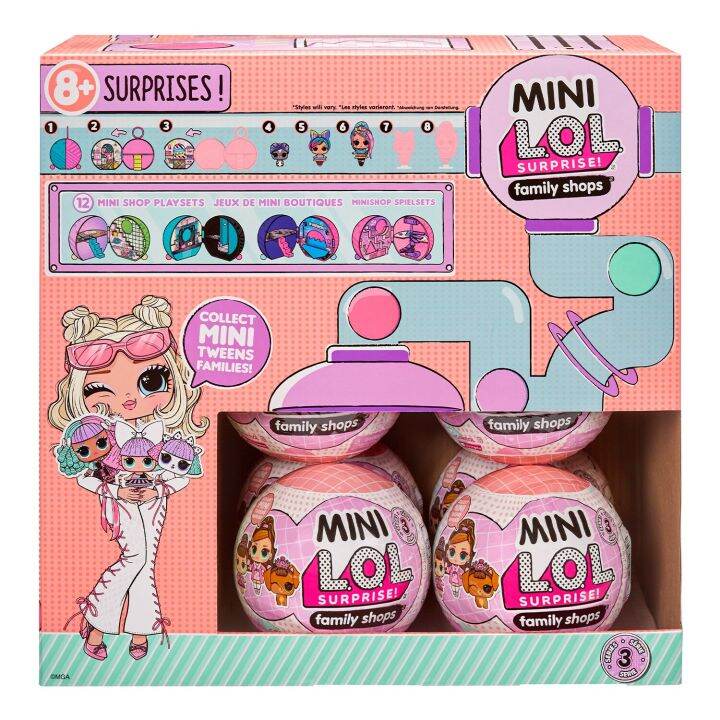 L.O.L. Surprise Mini Family Asst S3 in PDQ | Lazada PH