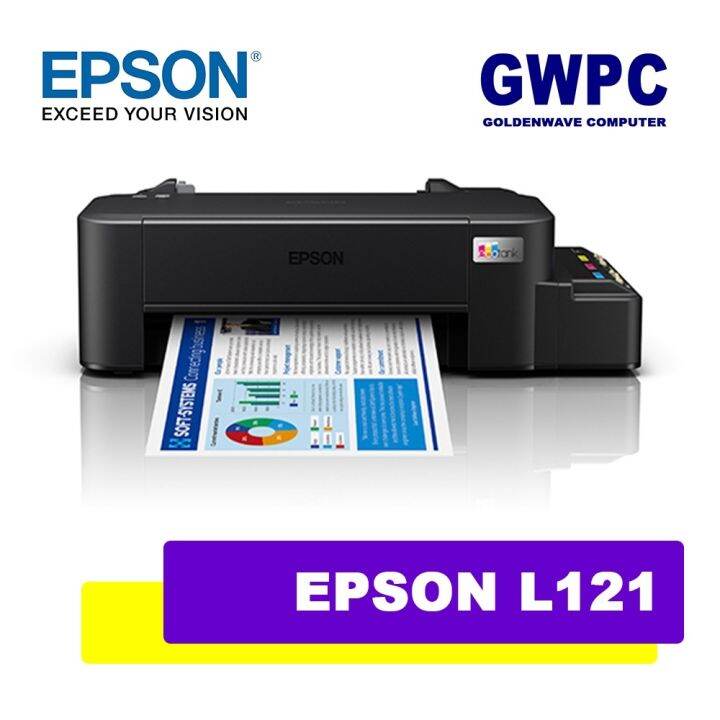 yrrhf Epson L121 EcoTank A4 Ink Tank Printer | Lazada PH