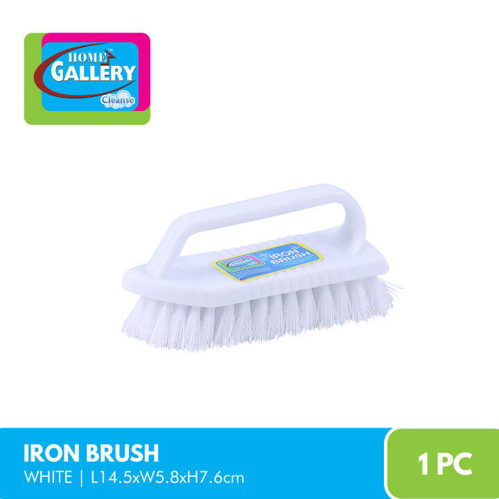 Home Gallery Iron Scrub Brush Multi-purpose Brush Kitchen Bathroom Sink Shower Laundry Floor ...