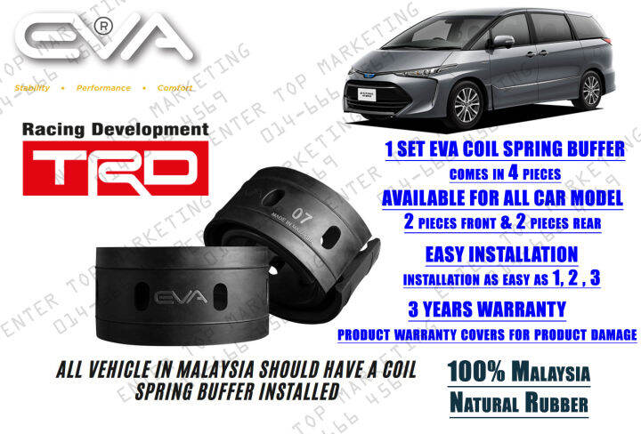 EVA Coil Spring Buffer Toyota Estima ACR50 Previa Cushion Buffer Spring ...