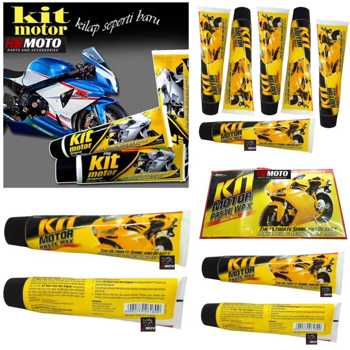 KIT Motor Odol Paste Wax / Paste 60 gram - Original / Rubbing Compound ...