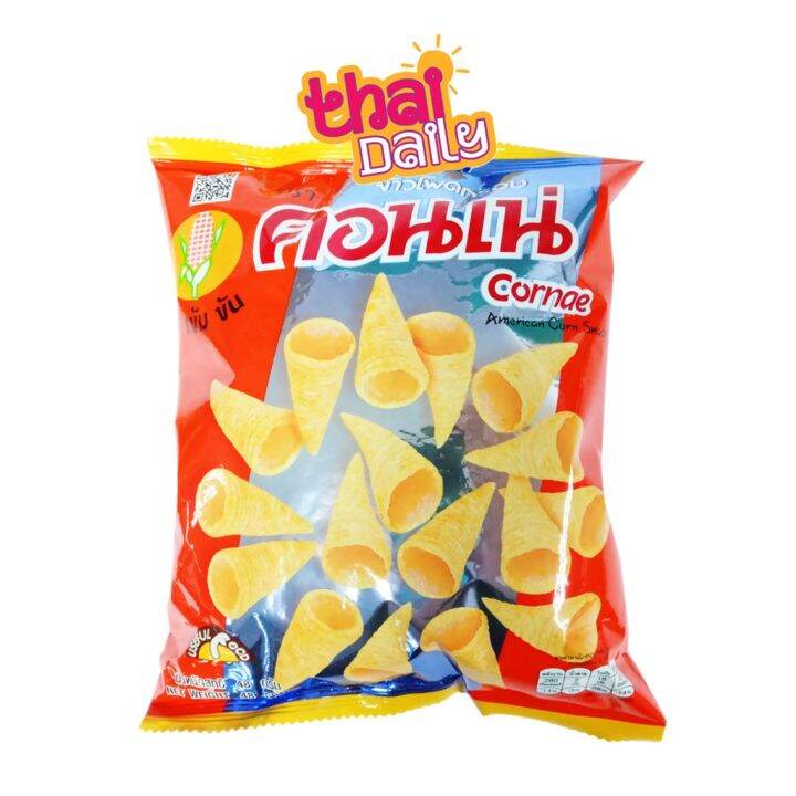 Thai Daily Cornae Corn Snack Original Flavor 48g (Thai Snack Halal ...