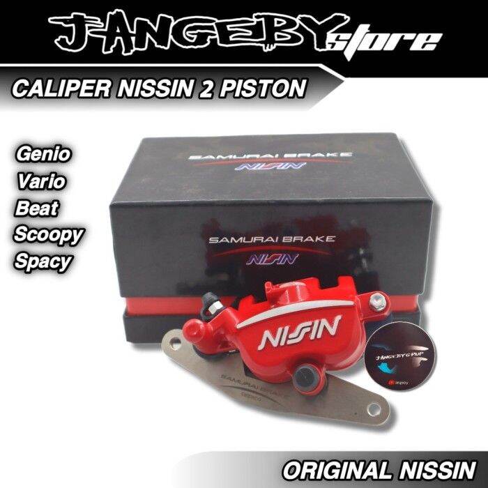 Caliper Kaliper NISSIN Samurai 2 PISTON DEPAN Beat Scoopy Vario Genio | Lazada Indonesia