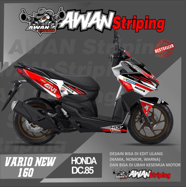 VIRAL Decal Sticker Vario 160 LED Fullbody - Dekal Stiker Custom Desain ...