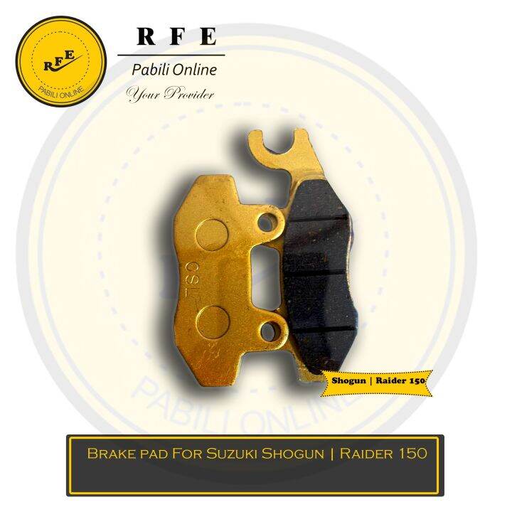 Brake pad For Suzuki Shogun | Raider 150 F | Lazada PH