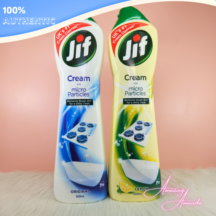 Jif Cream Cleanser with Micro Particles Original/Lemon 500mL | Lazada PH
