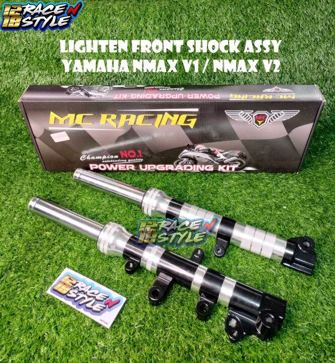 YAMAHA NMAX 155 V1 / NMAX 2021 V2 LIGHTEN FRONT SHOCK ASSEMBLY HEAVY DUTY MADE IN THAILAND ...