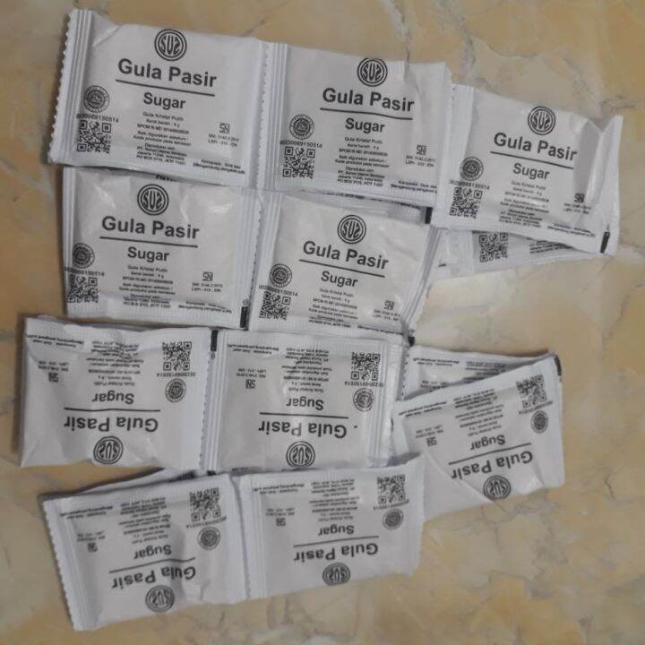 Gula Pasir Sachet 3 renceng (30sachet) | Lazada Indonesia