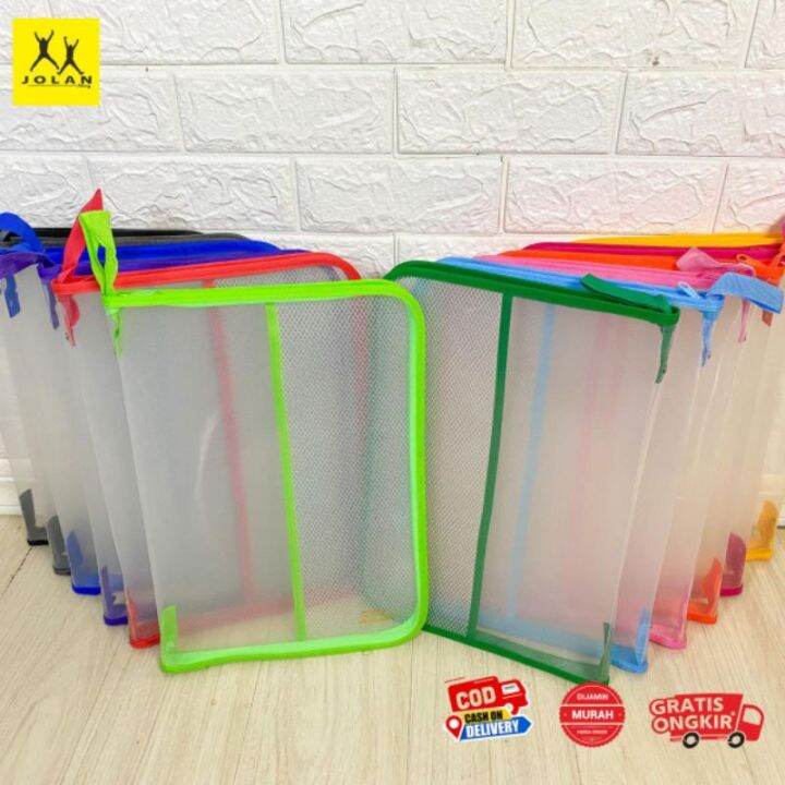 Map Zipper Folio / Map Resleting / Map File / Map Tenteng F4 anti jebol ...