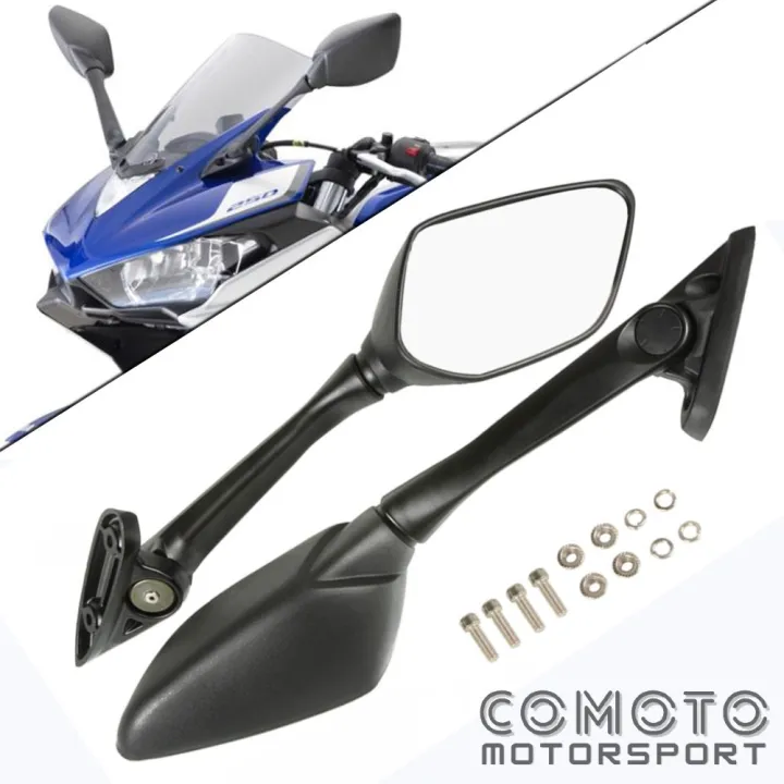 YAMAHA YZF R25 NMAX R15 V3 RIZOMA SIDE MIRROR REAR VIEW MIRROR R25 ER6 ...