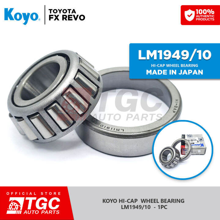 KOYO LM11949/10 HI-CAP Wheel Bearing Toyota FX REVO - 1pc | Lazada PH