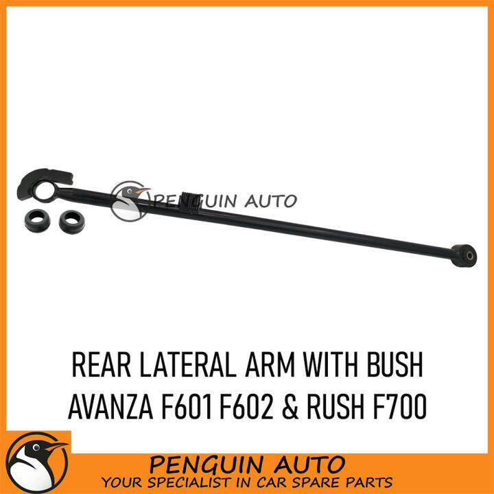 TOYOTA AVANZA F601 F602 RUSH F700 REAR LATERAL ARM WITH BUSH 48740 ...
