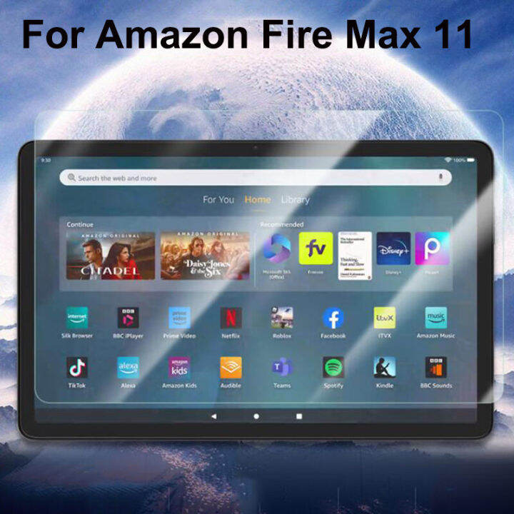 Scratch Resistant Screen Protector for Amazon Fire Max 11 2023 Tempered ...