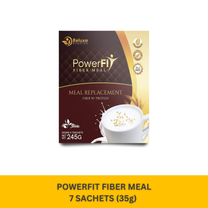 POWER FIT FIBER MEAL - Meal Replacement with Fiber and Protein Meal On ...