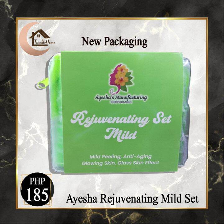 Twinklehome Original Ayesha Rejuvenating Set (Mild Set)NEW PACKAGING | Lazada PH