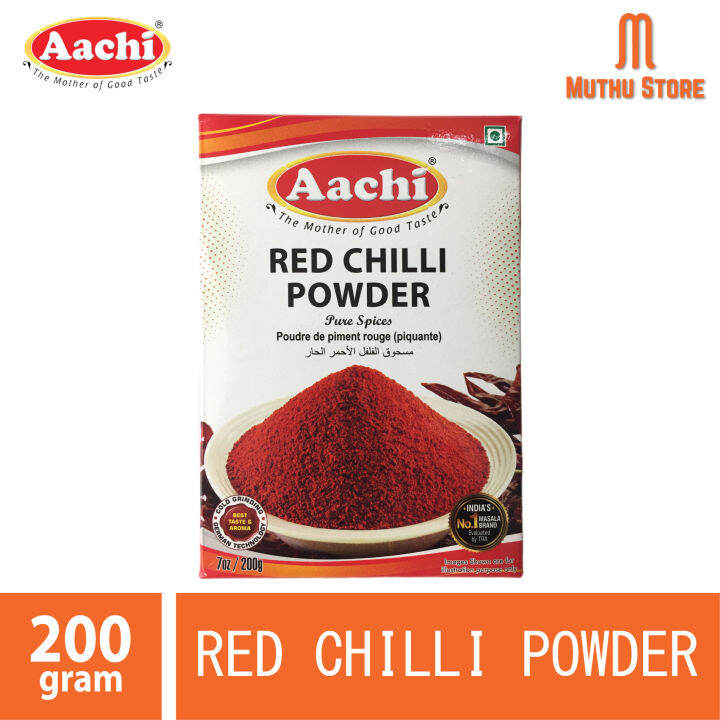 AACHI RED CHILLI POWDER 200g | Lazada