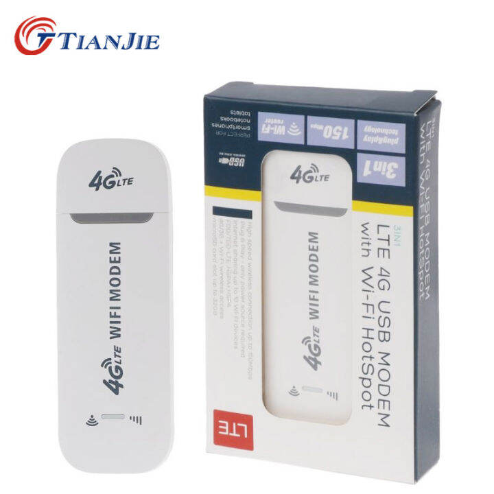TIANJIE 3G 4G GSM UMTS Lte Usb Wifi Modem Dongle Car Router Network ...