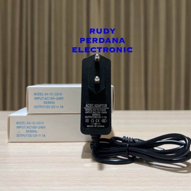 ADAPTOR 12V 1A 12 VOLT 1 AMPERE MURNI | Lazada Indonesia
