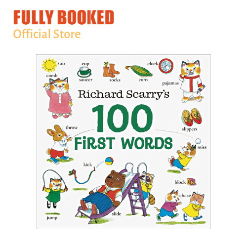 Richard Scarry's 100 First Words (Board Book) | Lazada PH