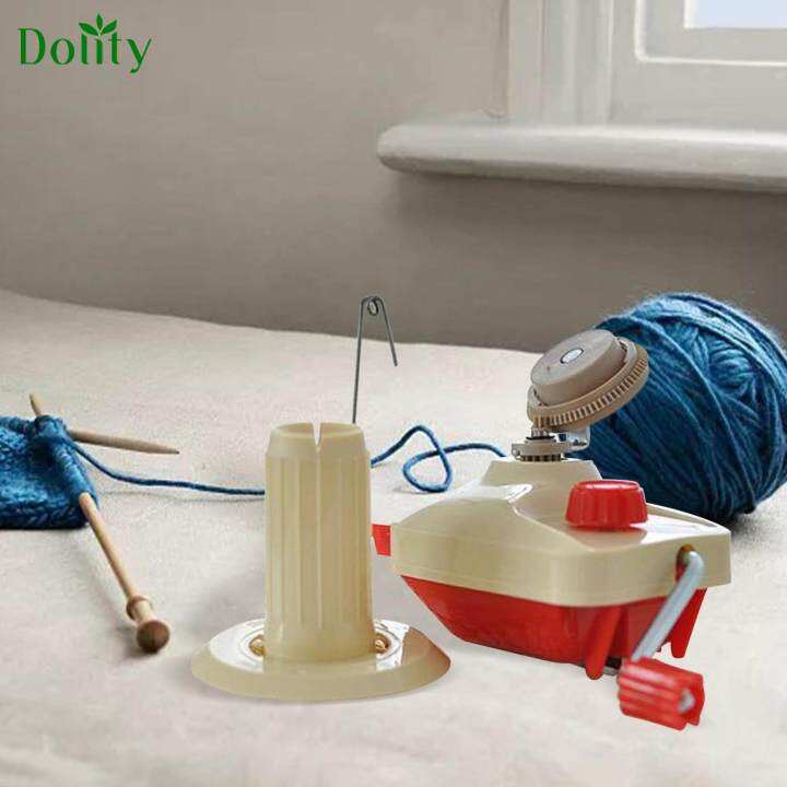 Dolity Yarn Winder Yarn Ball Spinner Roller, Hand Operated Easy to ...