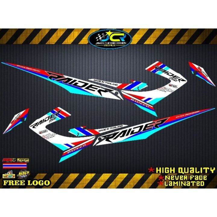 High quality Raider 150 Carb Thai Stock Decals Sticker | Lazada PH