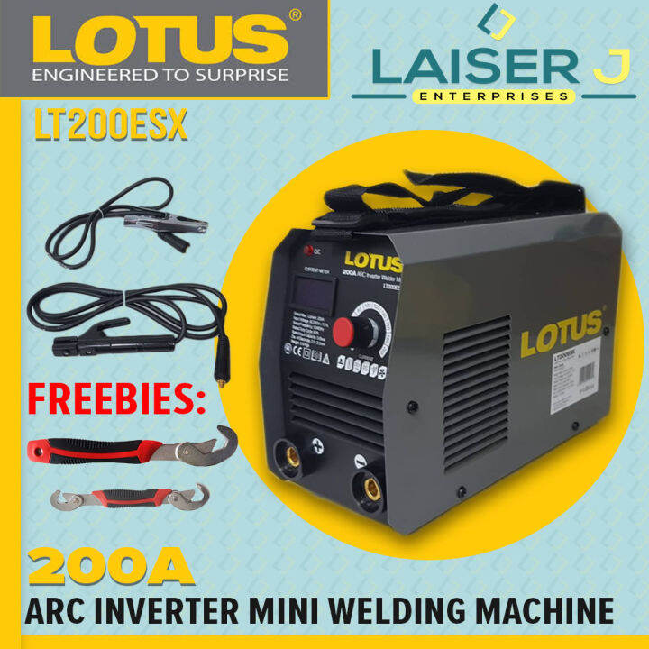 Lotus MINI IGBT Arc Inverter Welding Machine 200A LT200ESX with Snap ...
