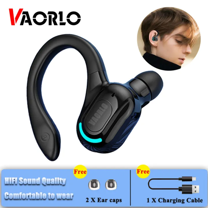 VAORLO หูฟังไร้สายบลูทูธ5.2,หูฟังแบบอินเอียร์เสียงเบส HIFI ขนาดเล็กมี5 ...
