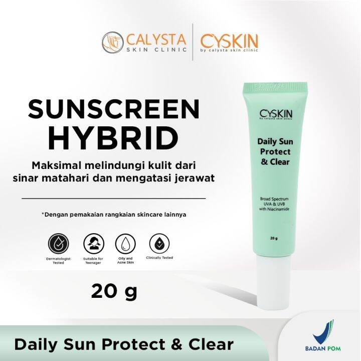 Calysta Sunscreen Untuk Kulit Berminyak SPF 30 | Lazada Indonesia