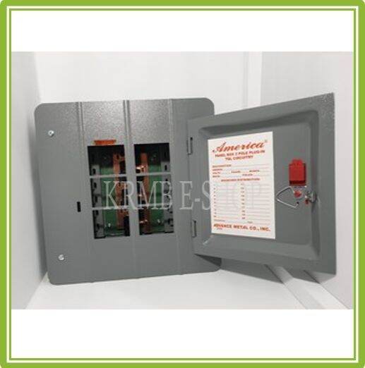 Panel Box 6 Holes 4 Branches Plug-in Original America Circuit Breaker ...