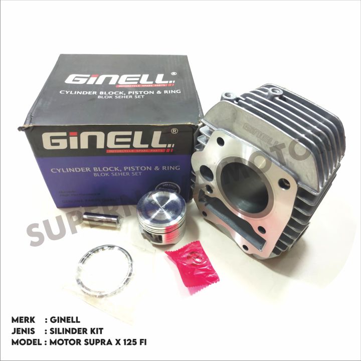 BLOK SILINDER BLOK SEHER SUPRA X 125 FI SILINDER KIT MOTOR SUPRA X 125 ...
