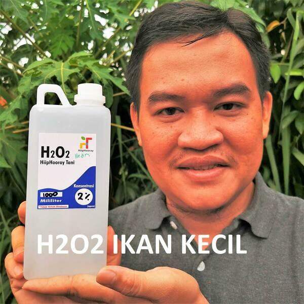 H2O2 (Hidrogen Peroksida) 1L Khusus Ikan Kecil | Lazada Indonesia